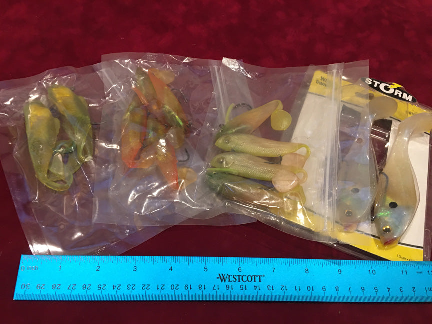 Pre-Rigged Swimbait Assortment – Reclaimed Baits